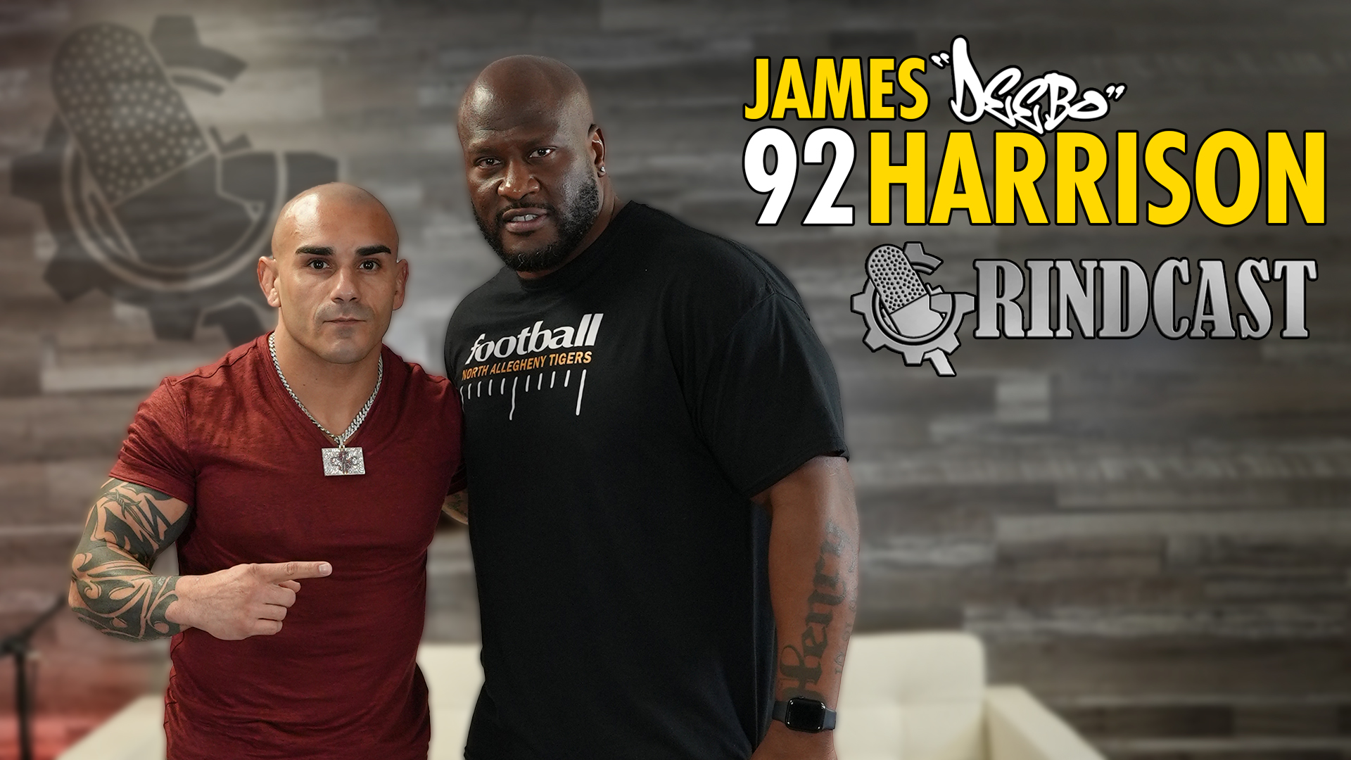 The GRINDcast - Steelers #92 James "Deebo" Harrison - Simon Arias