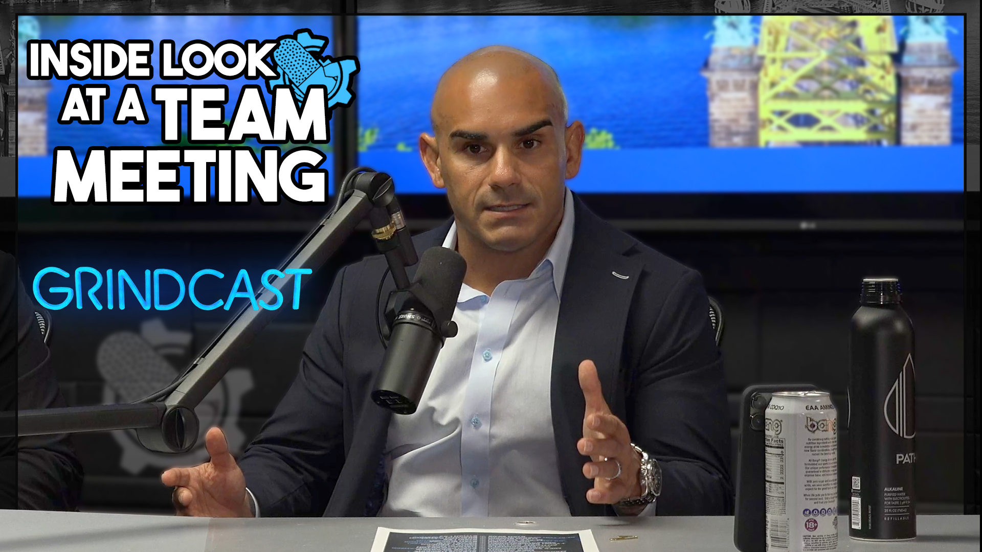 GRINDcast - Inside Look at a Team Meeting - Simon Arias